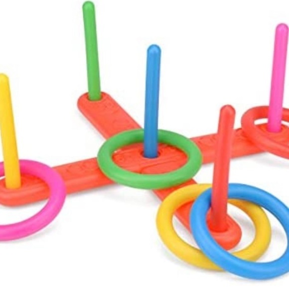 Vivitar | Toys | Set Plastic Ring Toss Game For Kids | Poshmark